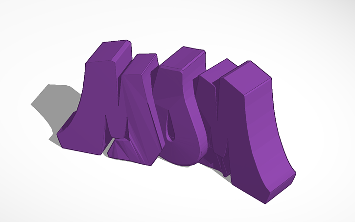 3D design Mothers day - Tinkercad