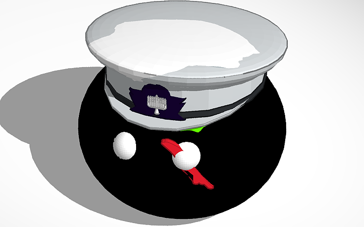 3D design Me as a Contry Ball - Tinkercad