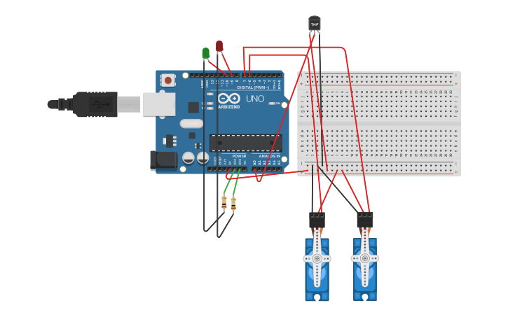 Circuit design Guadalupe Villegas - Tinkercad