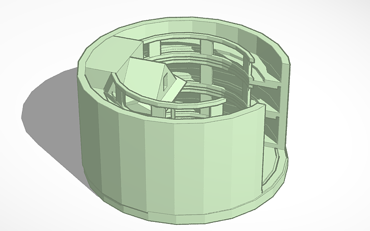 3D design Shakespeare Globe Theatre Project - Tinkercad