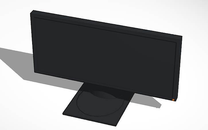 3D design monitor - Tinkercad