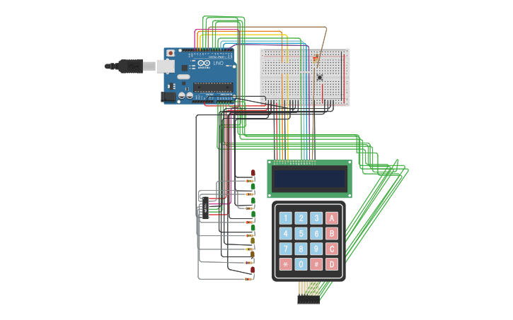 Circuit design SpaceX - Tinkercad