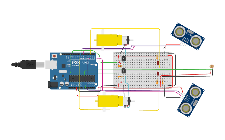 Circuit design TR_sem3_e2 - Tinkercad