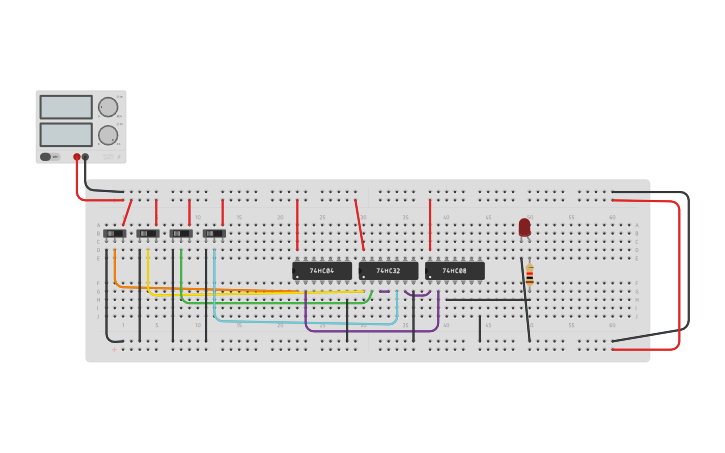 Circuit design Circuito elevator - Tinkercad