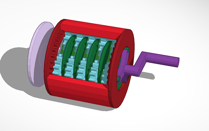 3D design Compact Planetary Gear Set V2 (Display:2) - Tinkercad