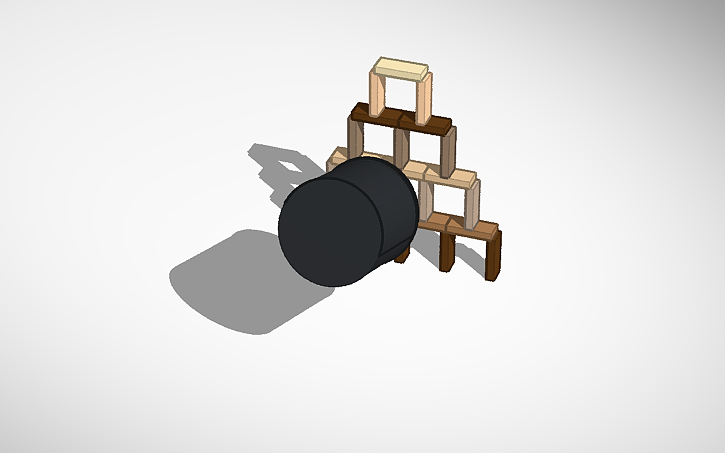 3D design Waterfall - Tinkercad