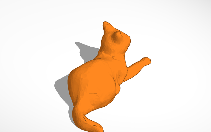 3D design Cat - Tinkercad