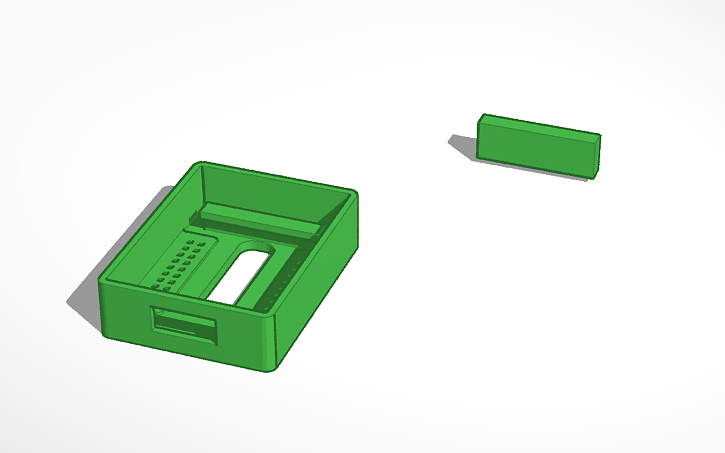 3D design IoT Box Case 01 - Tinkercad
