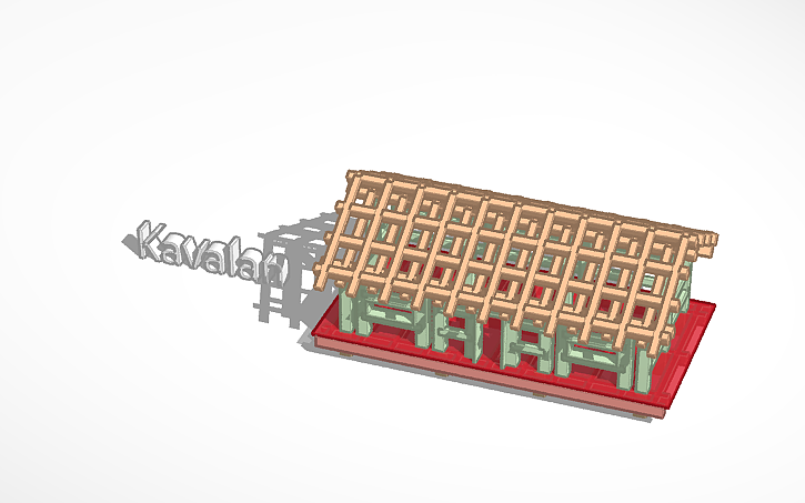 3D design kavalan - Tinkercad