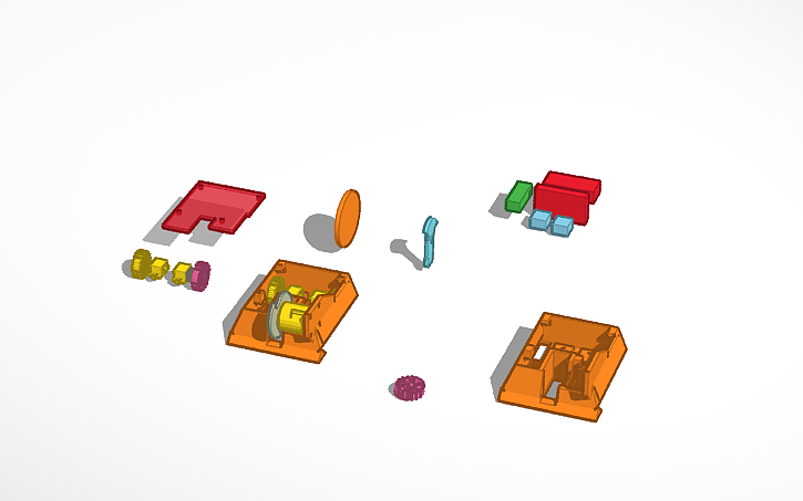 3D design Battlebot Vertical Spinner - Tinkercad