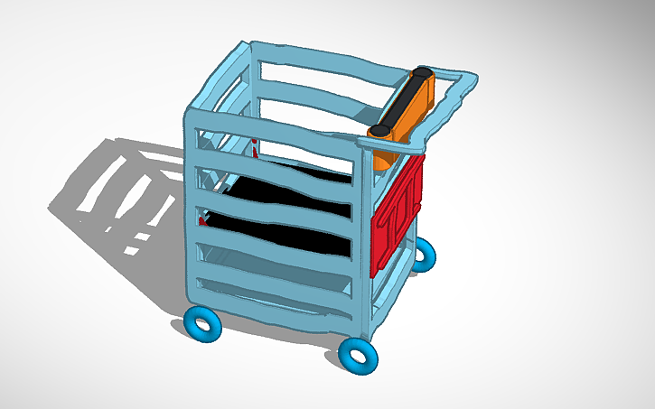 3D design Cart - Tinkercad