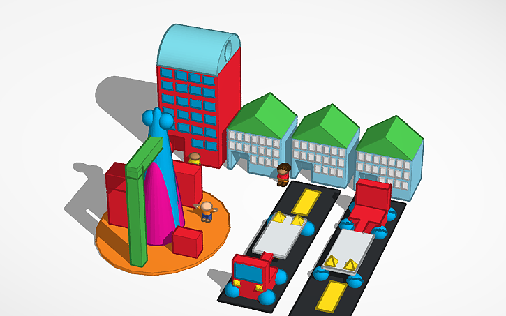 3D design seher ve camaat - Tinkercad