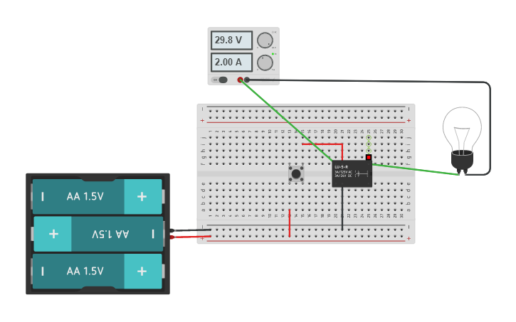 Circuit design How to connect a relay - Tinkercad