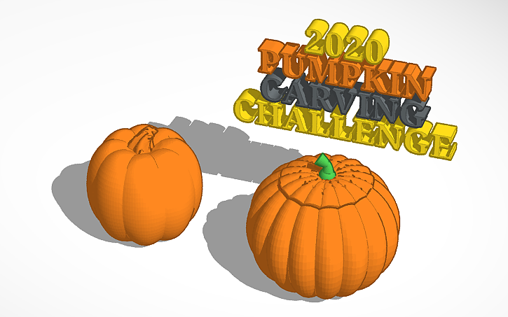 3D design GV Pumpkin Carving Challenge - Tinkercad