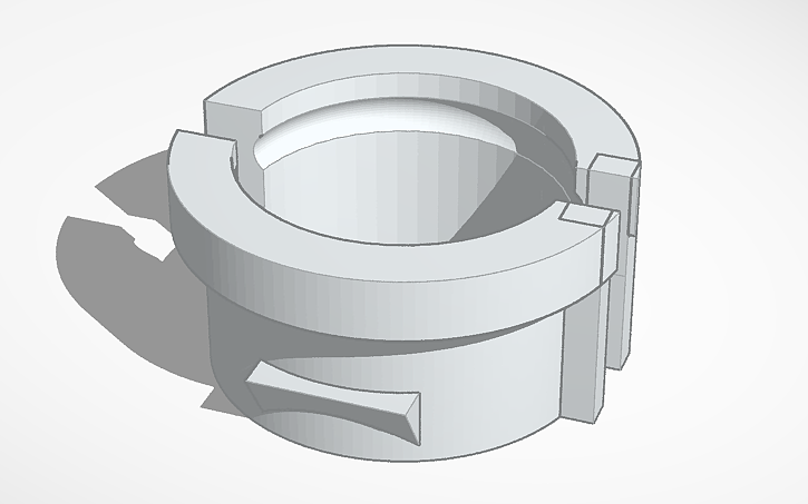 3D design Playmobil 3304840 dragon wing joint - Tinkercad