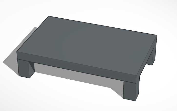 3D design Coffee Table - Tinkercad