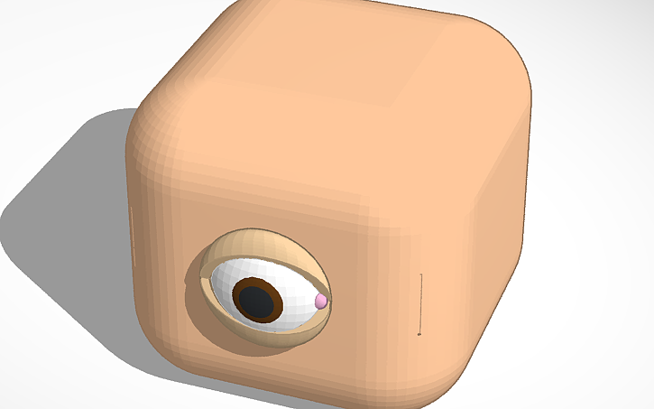 3D design realistic eye.23 - Tinkercad