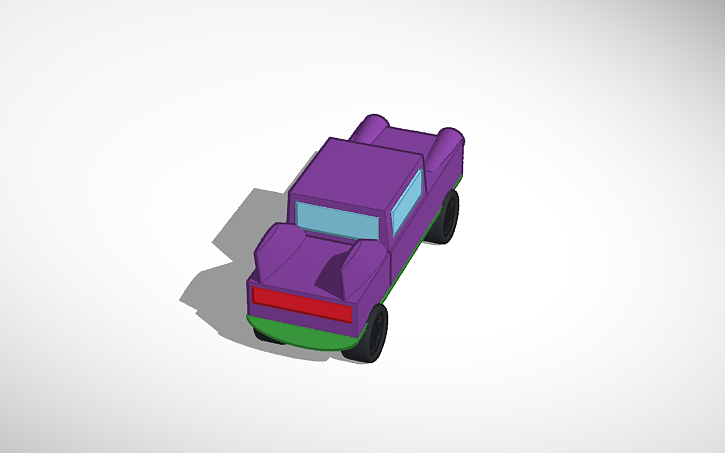 3D design old muscle car - Tinkercad