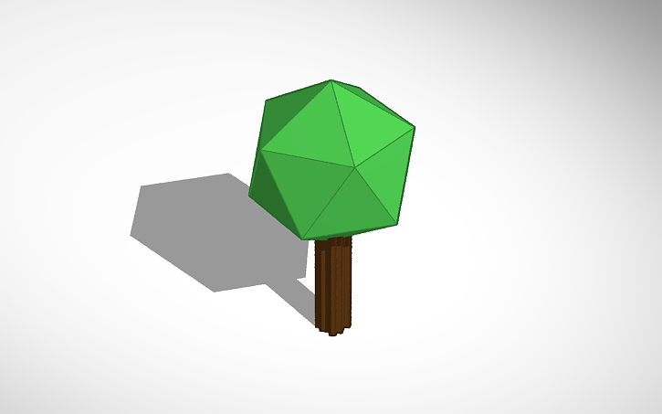 3D design Tree - Tinkercad
