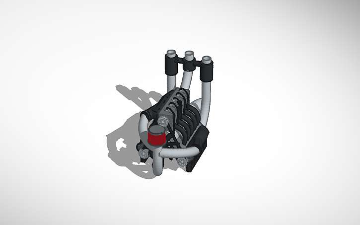 3D design EMC Y15 Engine - Tinkercad