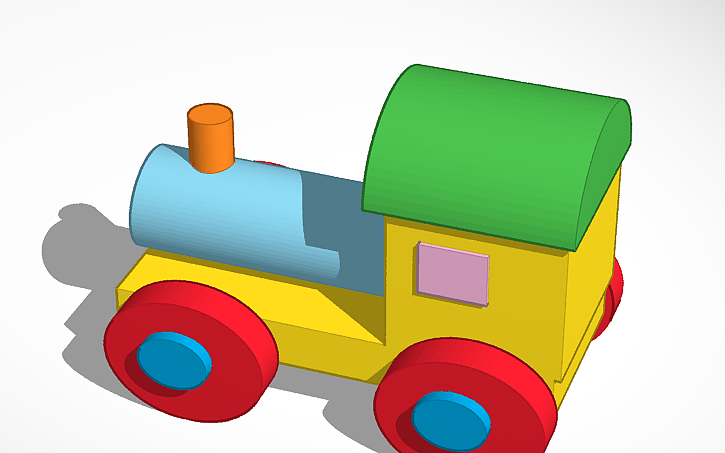3D design train - Tinkercad
