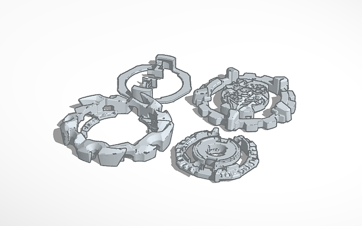 3D design Twisted Chronos - Tinkercad