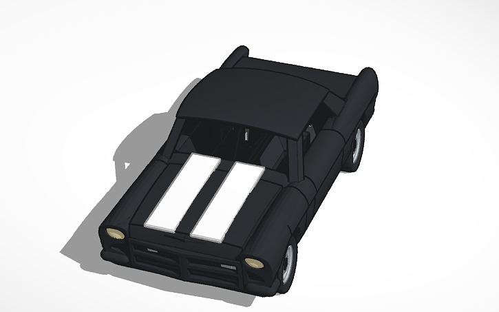 3D design Toy Car - Tinkercad