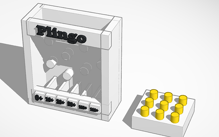 3D design Plingo - Tinkercad