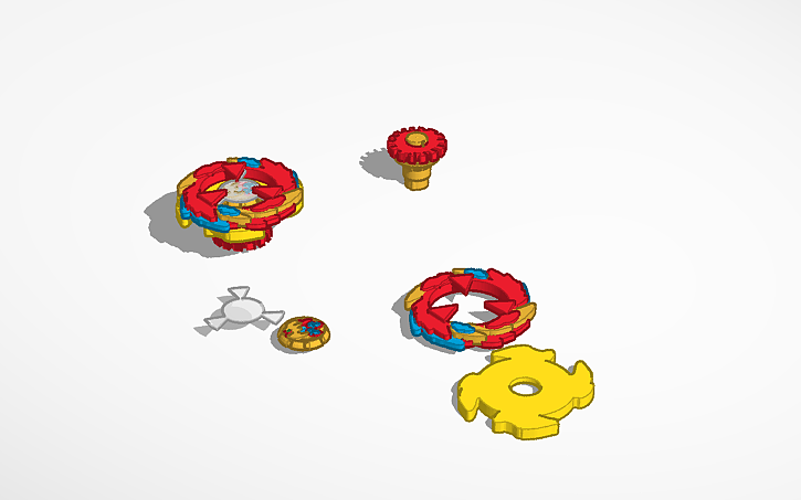 3D design scorching hyperion - Tinkercad