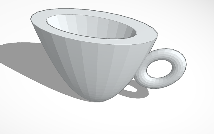 3D design fincan - Tinkercad