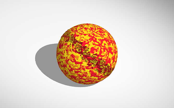 3D design The Sun - Tinkercad