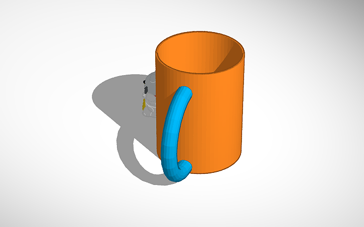 3D design Tate-mug\cup - Tinkercad