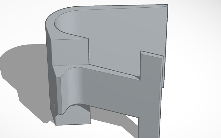 3D design PS5 Dualsense EDGE Stand v2 - Tinkercad