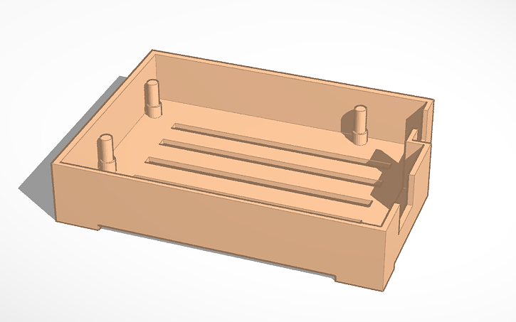 3D design Arduino Base - Tinkercad