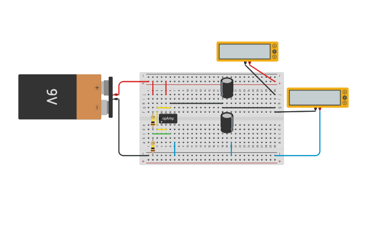Circuit Design Symmetrical Psu With Opamp Tinkercad