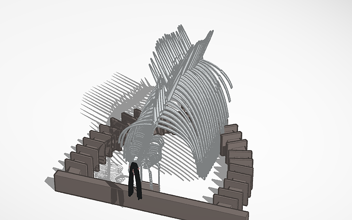 3D design The Rumbling - Tinkercad