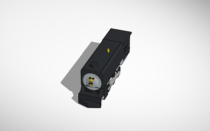 3D design Union Pacific Shop Switcher 0-6-0 - Tinkercad