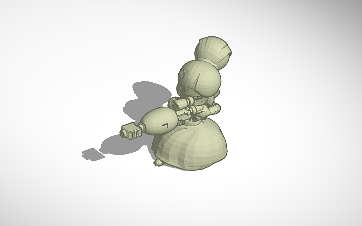 3D design Piper-Brawl Stars - Tinkercad