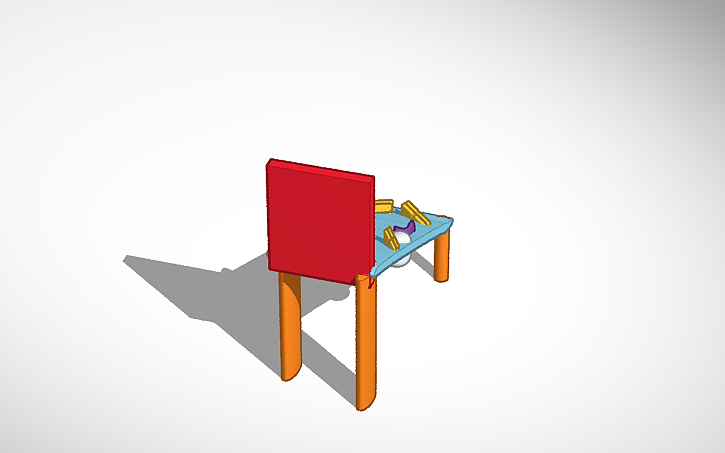 3D design Pinball machine - Tinkercad