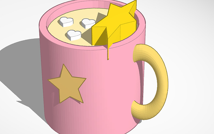 3D design coffee mug - Tinkercad