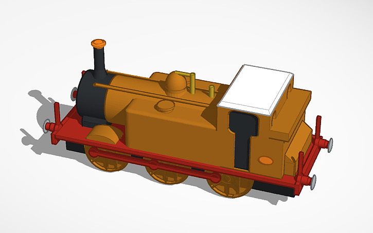 3D design LB&SCR A1X Class No.55 "Stepney" - Tinkercad