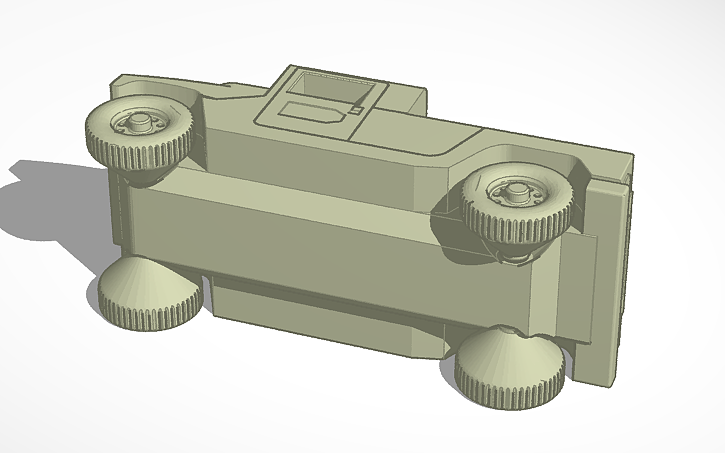 3D design Hummer H1 Pickup - Tinkercad