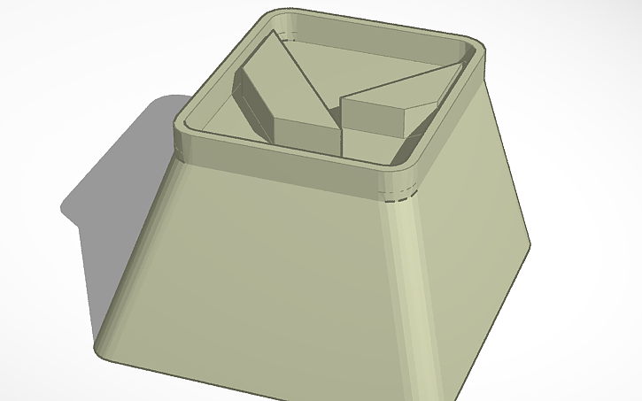 3D design Valorant keycap - Tinkercad