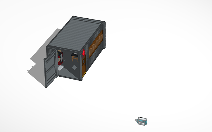 3D design Copy of Shipping Container - Tinkercad