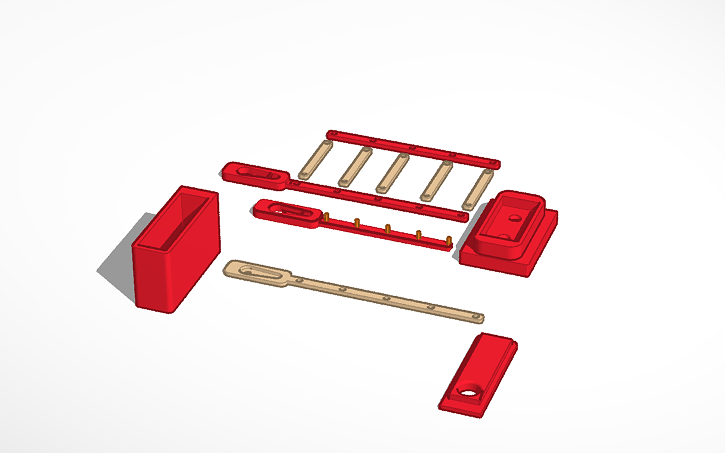 3D design Servo barrier via Vlastimil Hovan - Tinkercad