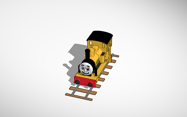 3D design NEW Duncan The Grumpy Little Engine. - Tinkercad