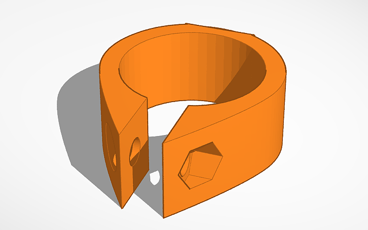 3D design Roller Door Anti-Coning Collar v3 - Tinkercad