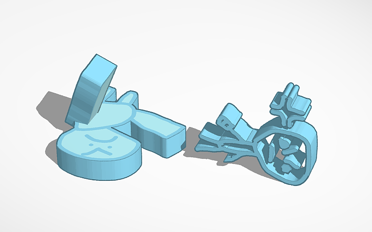 3D design Copy of Copy of Copy of I CAN READ!!! - Tinkercad