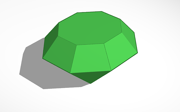3D design The Master emerald - Tinkercad