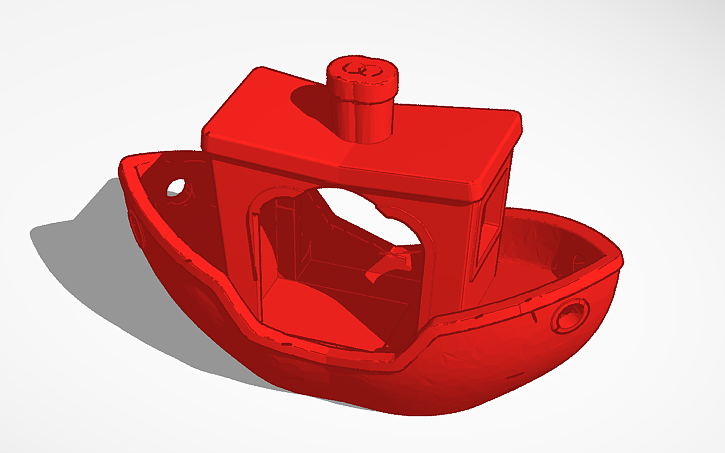 3D design Benchy - Tinkercad
